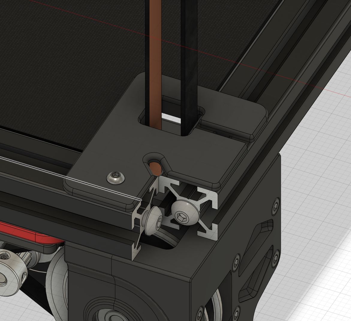 Free STL file Z belt cover with wire slot 🔌 (OBJ)・3D printing idea to ...