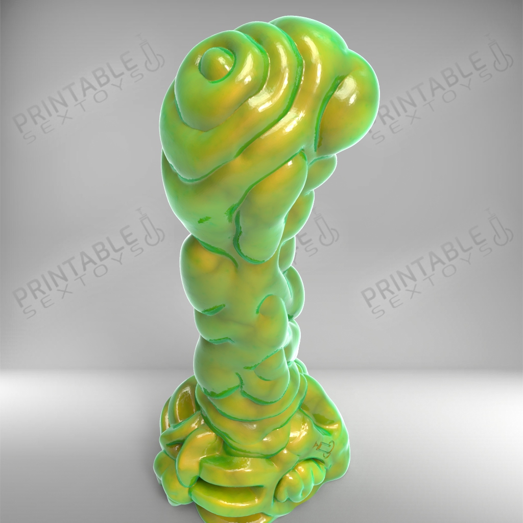 Stl File Analvaginal Dildo The Argalian Flora 🍆 ・3d Printing Design 9410