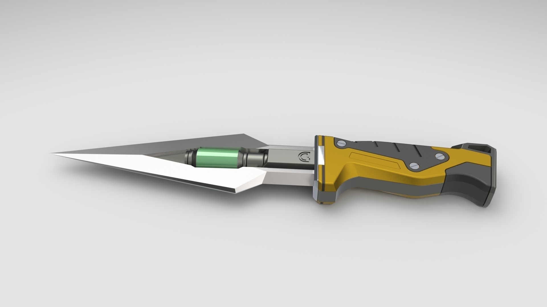 3D file Valorant Melee Knife Outpost 🔪・3D print design to download・Cults
