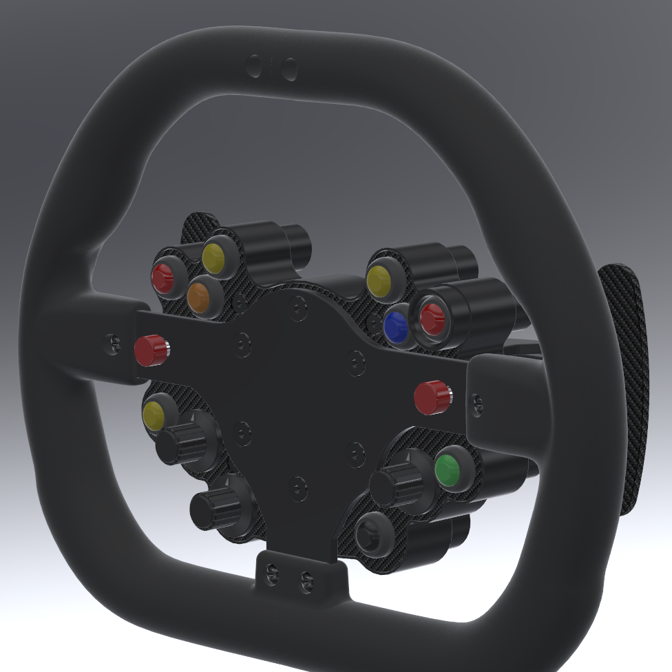 STL file DIY V8 Supercars steering wheel 🛞 ・3D printable model to ...