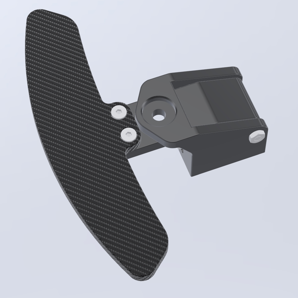 🏎️ DIY RACE PADDLE SHIFTERS V2・ STL File for ・Cults
