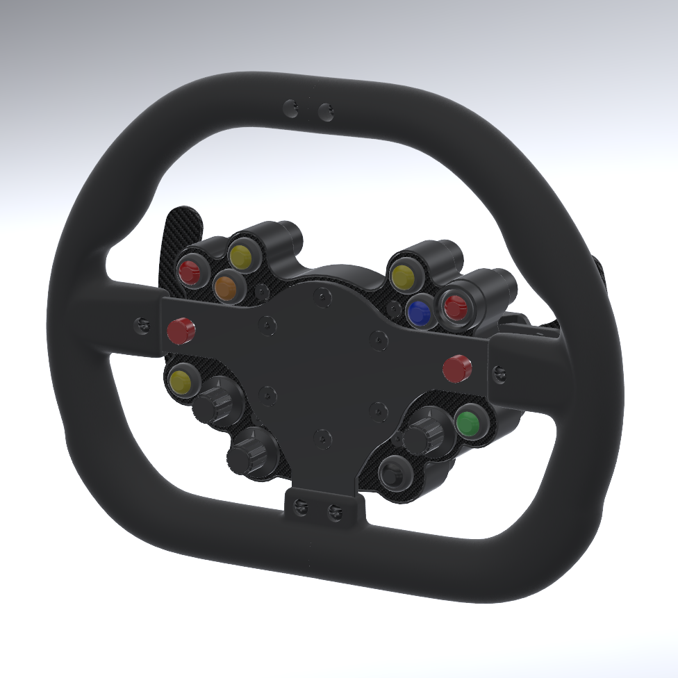 STL file DIY V8 Supercars steering wheel 🛞 ・3D printable model to ...