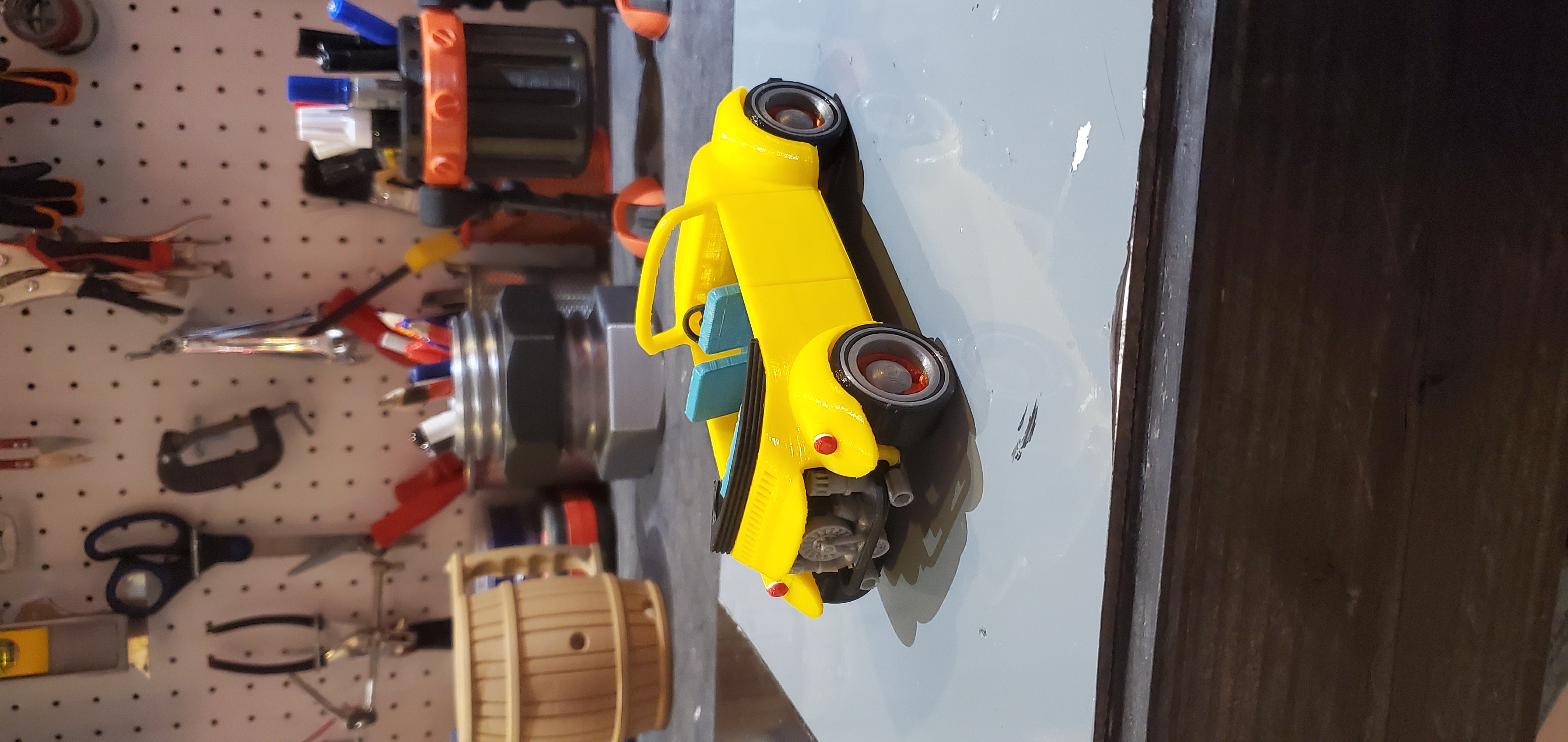 3D print VW Beetle Convertible Baja Bug (cabriolet) • made with Cr-6・Cults