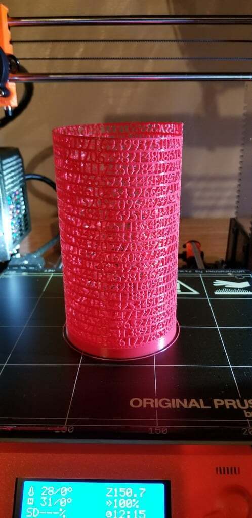 3D printable Tower of Pi・Cults