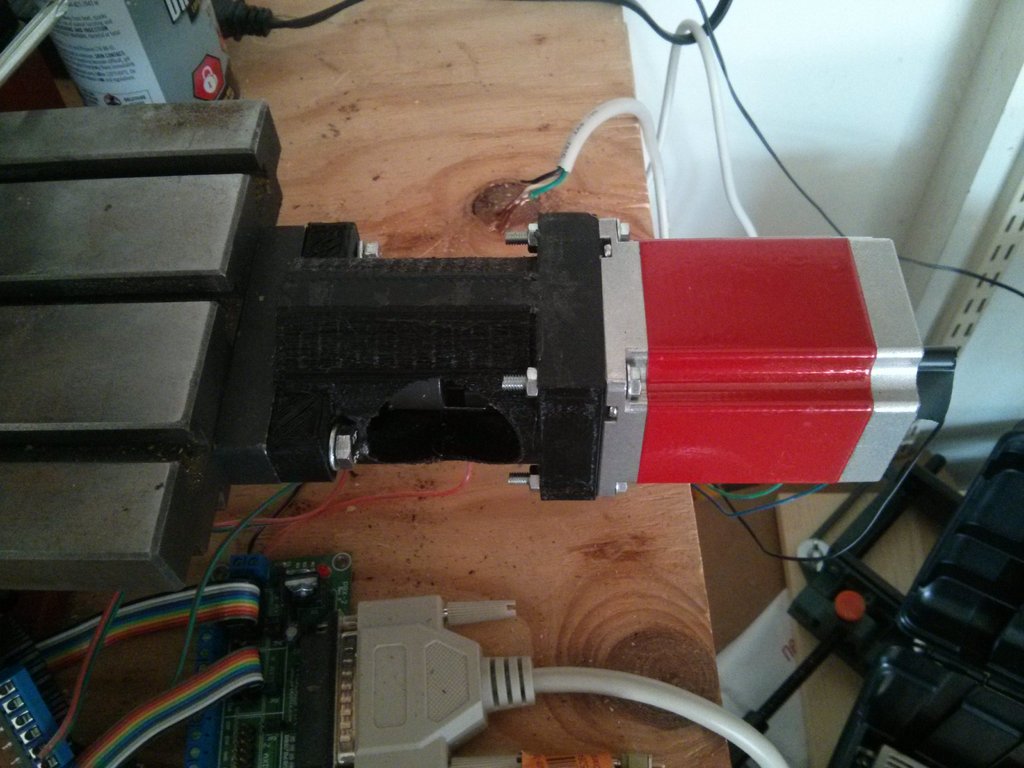 🧑‍🔧 Central Machinery 47158 / Sieg X1 Mill CNC Conversion Adapters・Free 3D File for ・Cults