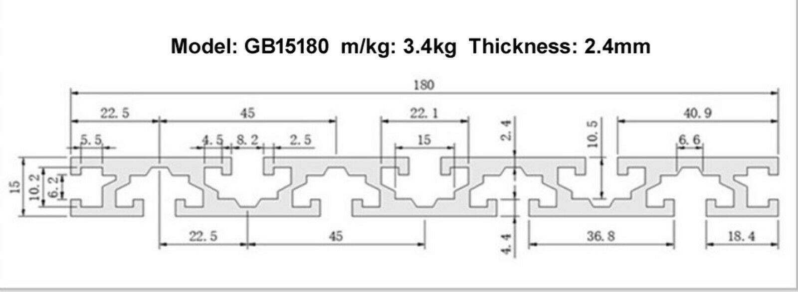 🧞‍♂️ Aluminum profile 15180x300 (CNC 3018)・Free STL File for 3D ...