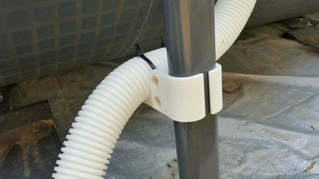 🖼️ Intex Quadra Frame Pool Clamps / Mounts / Halterungen・Free STL File ...