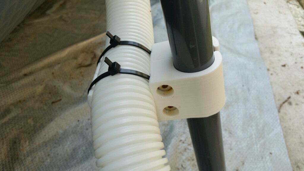 🖼️ Intex Quadra Frame Pool Clamps / Mounts / Halterungen・Free STL File ...