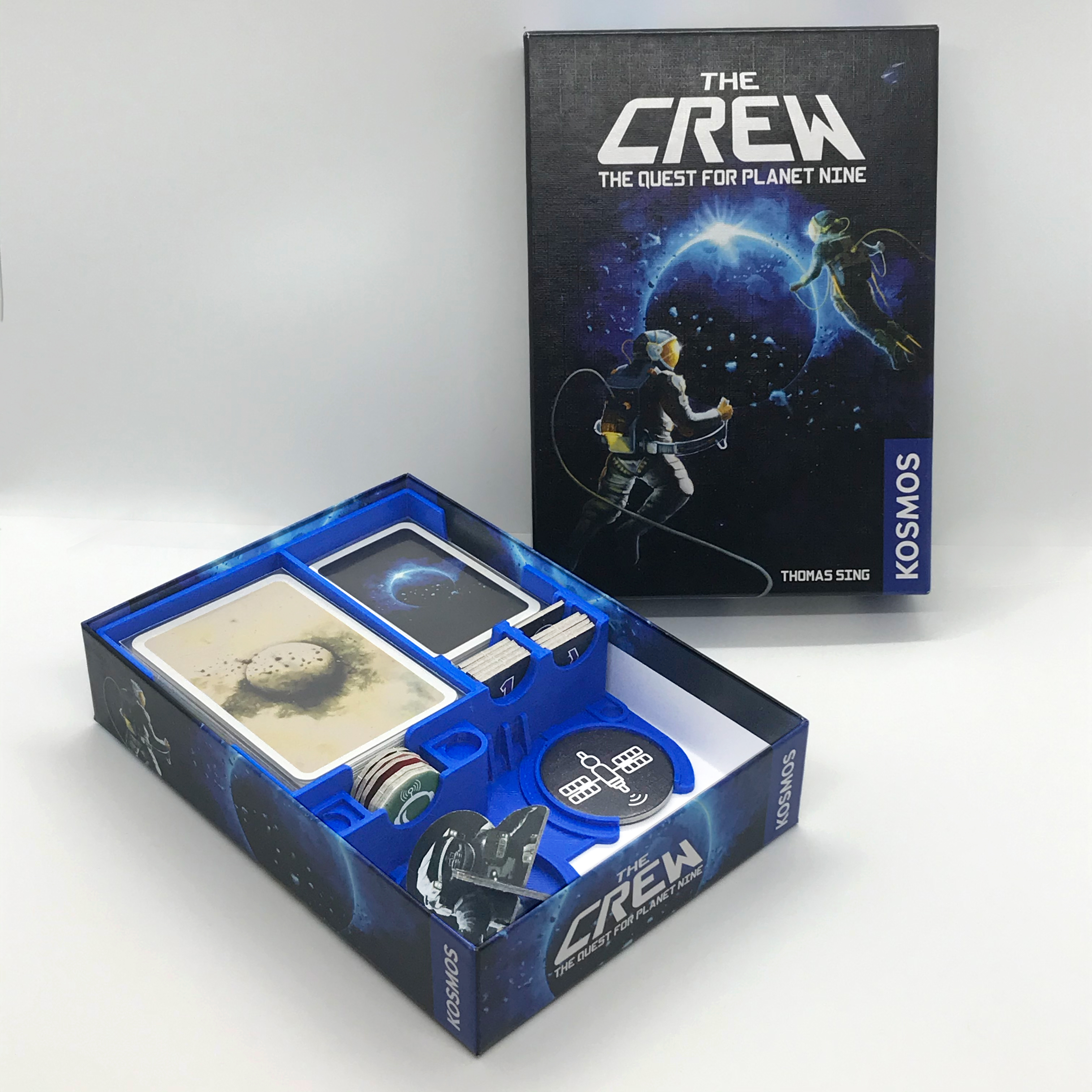 📦 The Crew- Game box organizer・ STL File for ・Cults