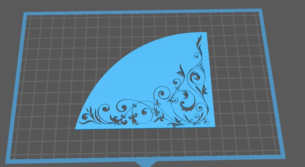 Archivo STL Stencil Barroco 3 🖼️ ・Idea de impresión 3D para descargar・Cults