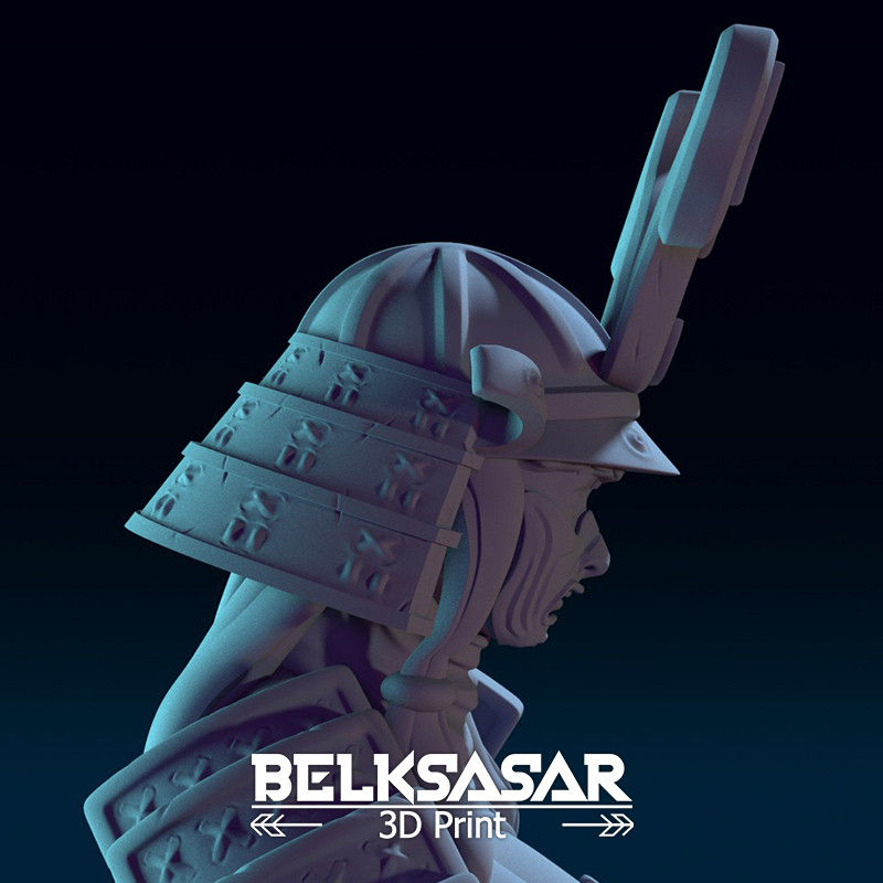 STL file Samurai Girl 3D print model 🗡️ ・3D printing model to download ...