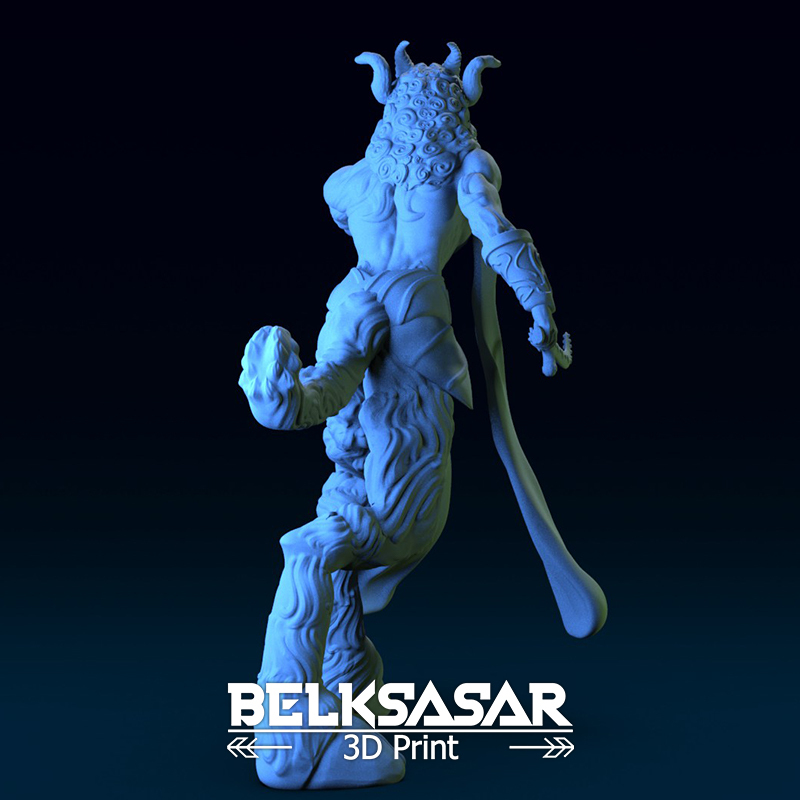 STL file Satyr in Dynamic Pose 3D print model 👹 (OBJ)・3D printable ...