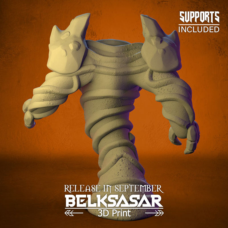 STL file Sand Elemental 3D print model 👹 ・3D print design to download・Cults
