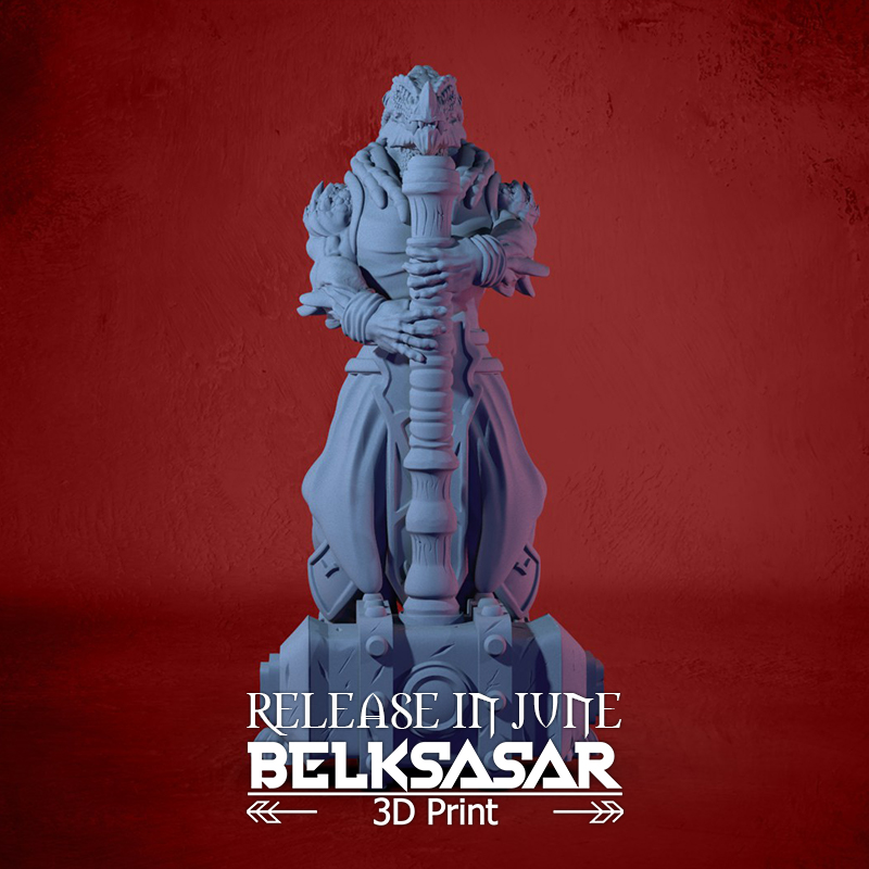 STL file Baharoosh the Dragonborn Paladin 3D print model 🐉 ・3D ...