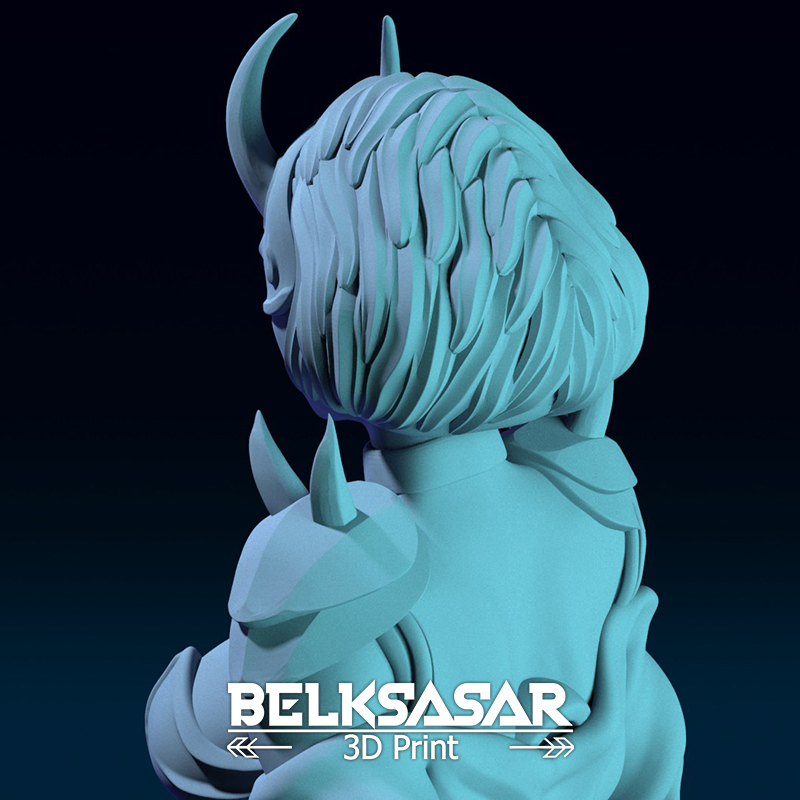 STL file Ninja Girl 3D print model 🥷 ・3D print object to download・Cults