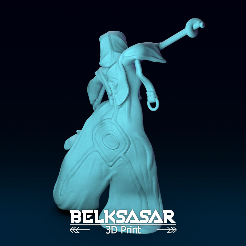 ♀️ Fantasy Female Wizard 3D print model・ STL File for ・Cults