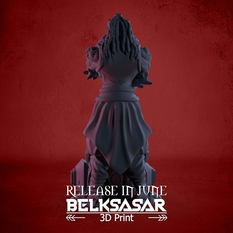 STL file Baharoosh the Dragonborn Paladin 3D print model 🐉 ・3D ...