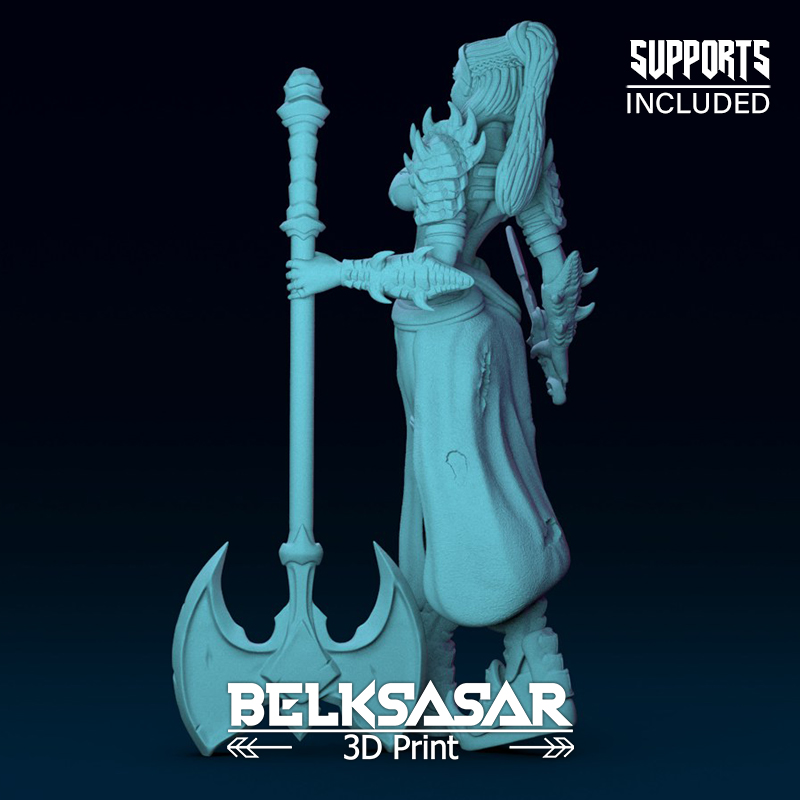 STL file Girl Monster Hunter 3D print model 👧 ・3D printer design to ...