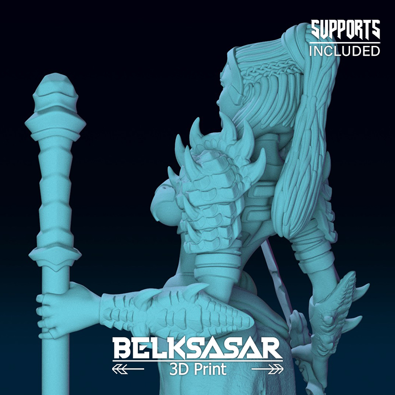 STL file Girl Monster Hunter 3D print model 👧 ・3D printer design to ...