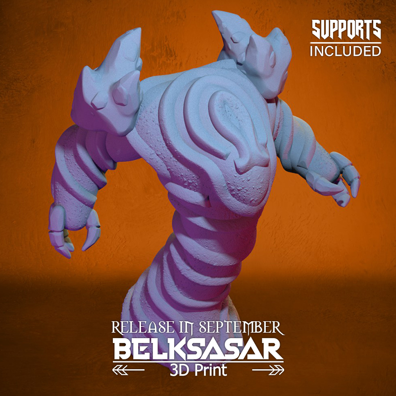 STL file Sand Elemental 3D print model 👹 ・3D print design to download・Cults