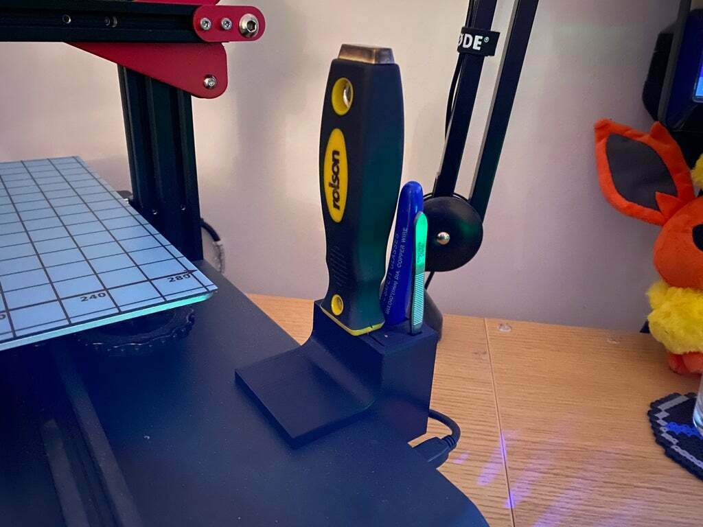 Free STL file Magnetic tool holder 🧲 ・3D print design to download・Cults