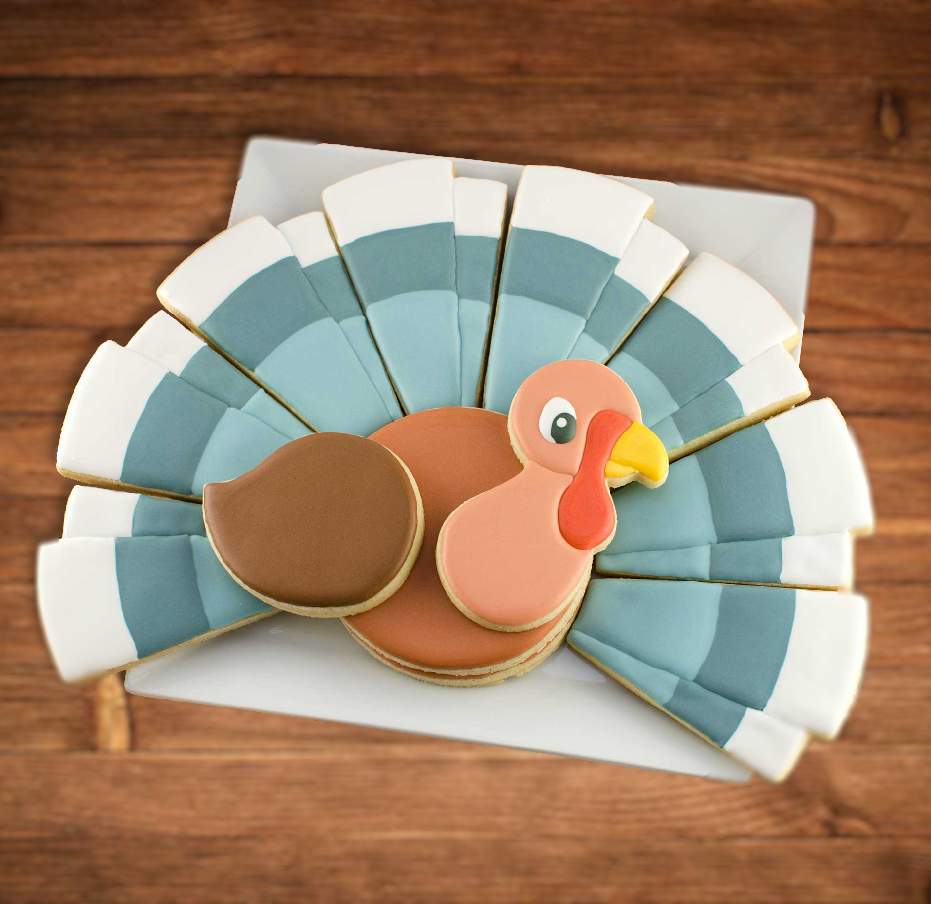 STL file Turkey Platter 4 pc Set 🦃 ・3D print object to download・Cults