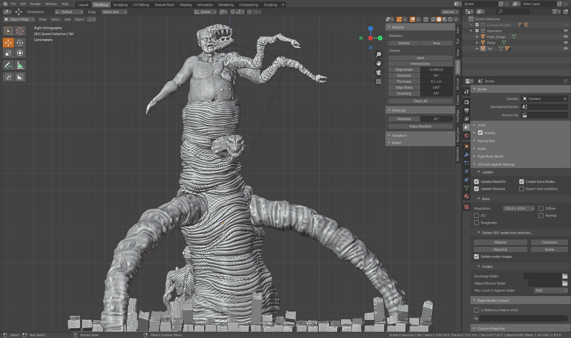 🎨 Dr.Blair-Thing - The Thing (1982)・ STL File for 3D printing・Cults