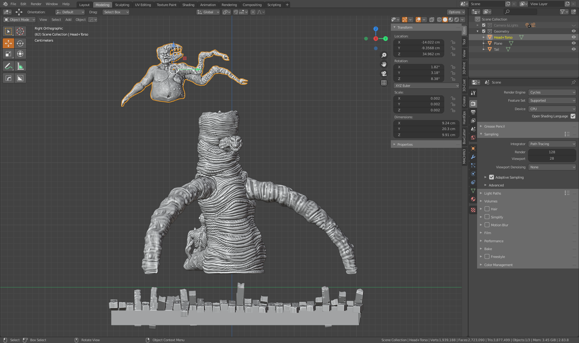 🎨 Dr.Blair-Thing - The Thing (1982)・ STL File for 3D printing・Cults