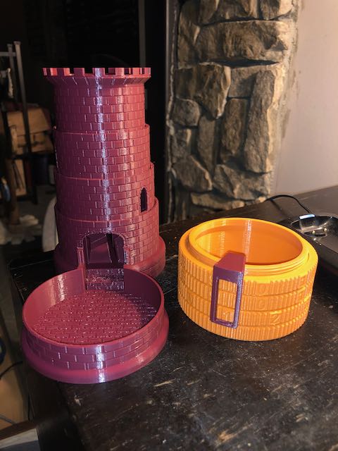 3D print All-in-one travel DnD kit • made with Prusa MK3S+・Cults