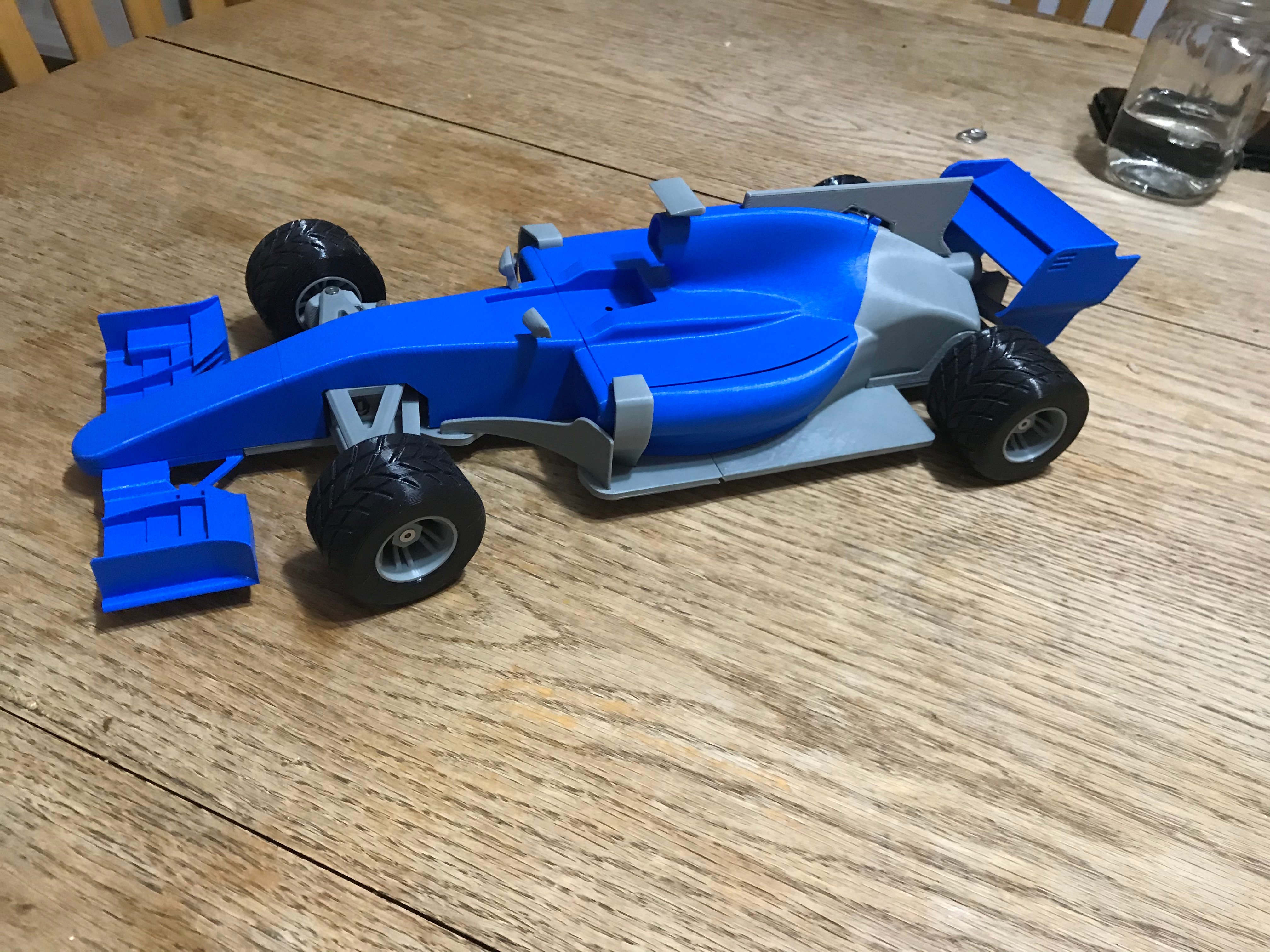 3D print OpenRC F1 2017 updates・Cults