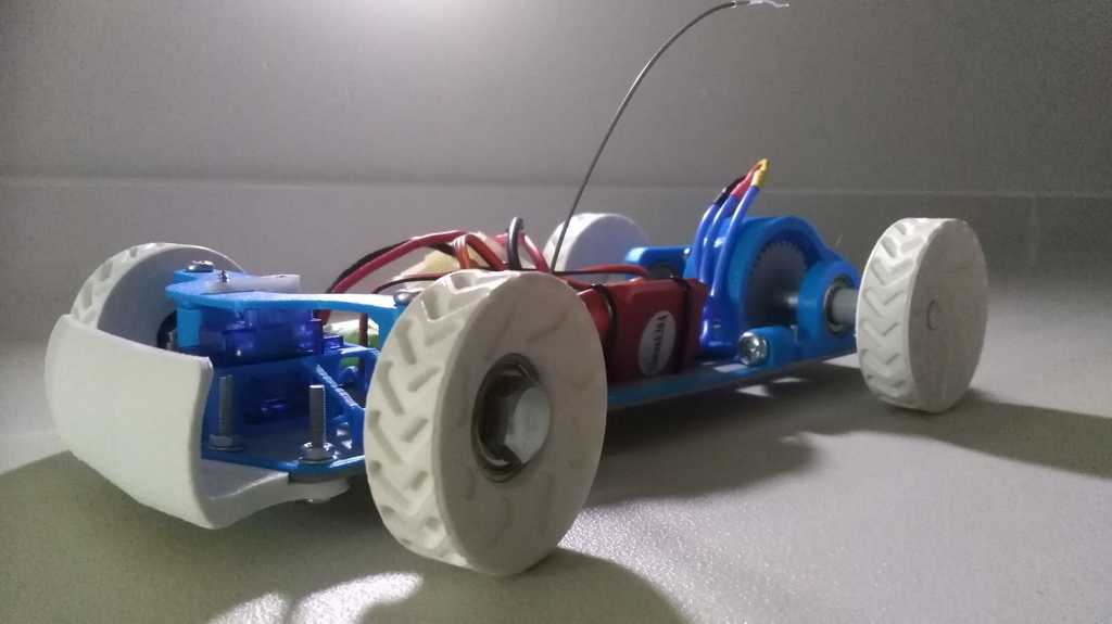 🚗 Open RC Car V3 Chassis・Free 3D File for ・Cults