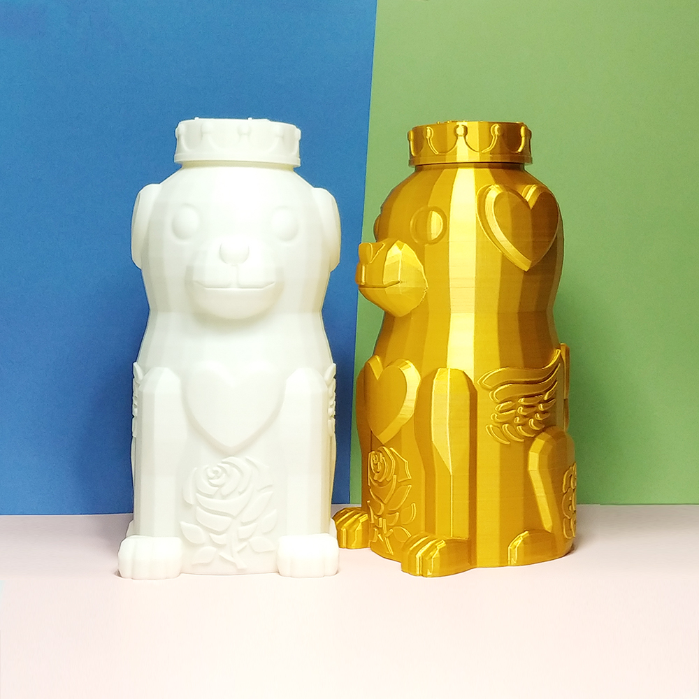 🐕 PET PUPPY DOG URN CASE 700ML・ STL File for ・Cults