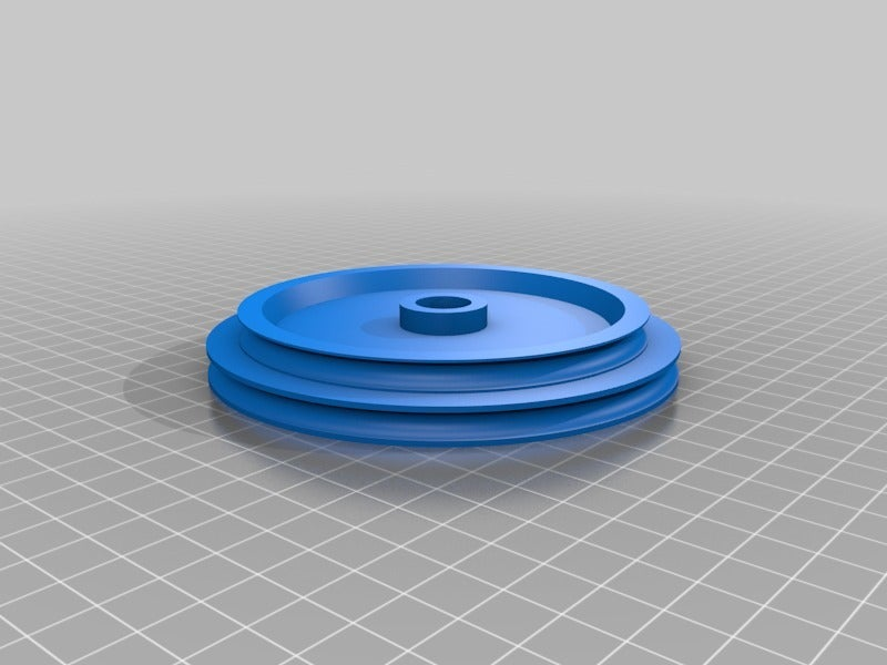 Free STL file Emco Unimat 3 low and high speed pulley set 🧞‍♂️ (SCAD)・Template to download and ...