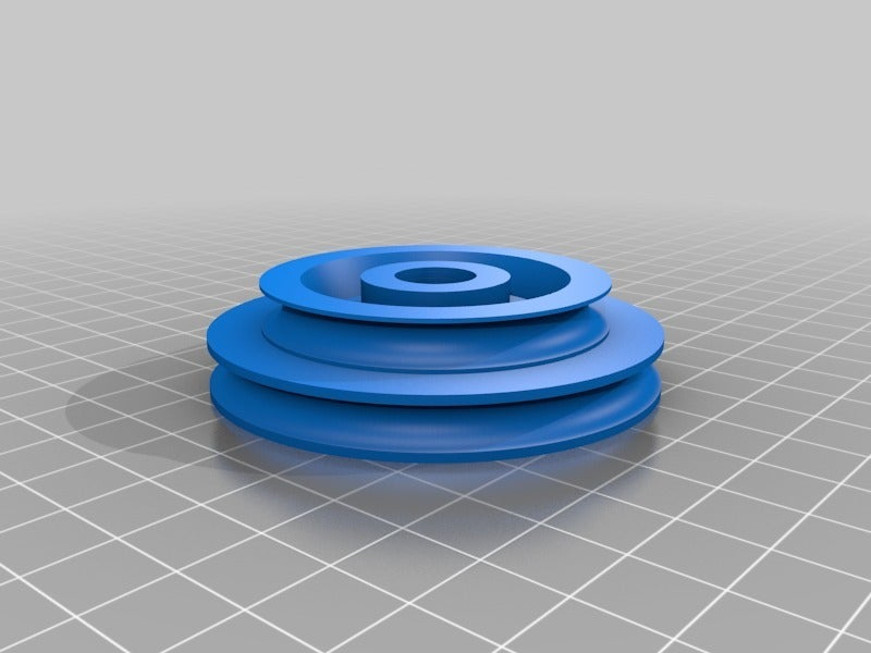 Free STL file Emco Unimat 3 low and high speed pulley set 🧞‍♂️ (SCAD)・Template to download and ...