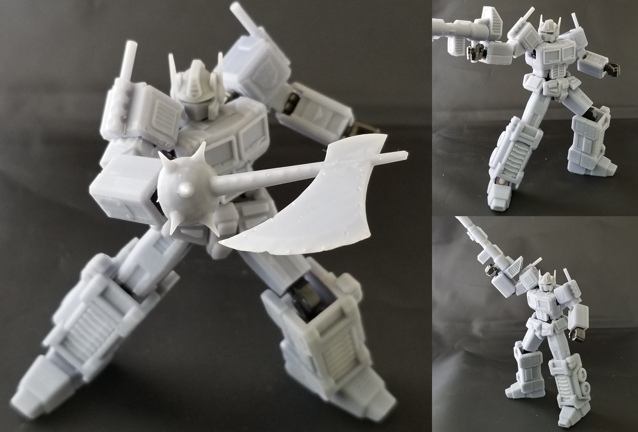 🤖 X-FRAME + G1 Optimus Prime (non-transformable) ARMOR BUNDLE・ 3D File ...