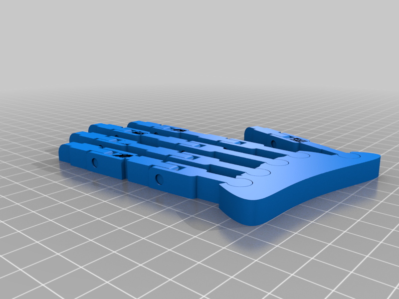 Free STL file Print in place articulated hand ・Template to download and ...