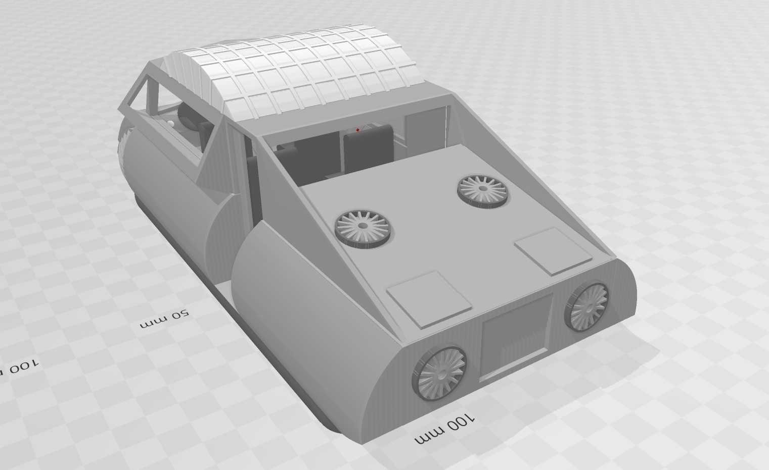 🏃 Logan's Run TV Series Solar Car・ STL File for 3D printing・Cults