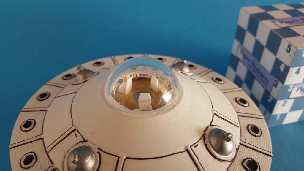 3D printed Perry Rhodan Space Jet・Cults