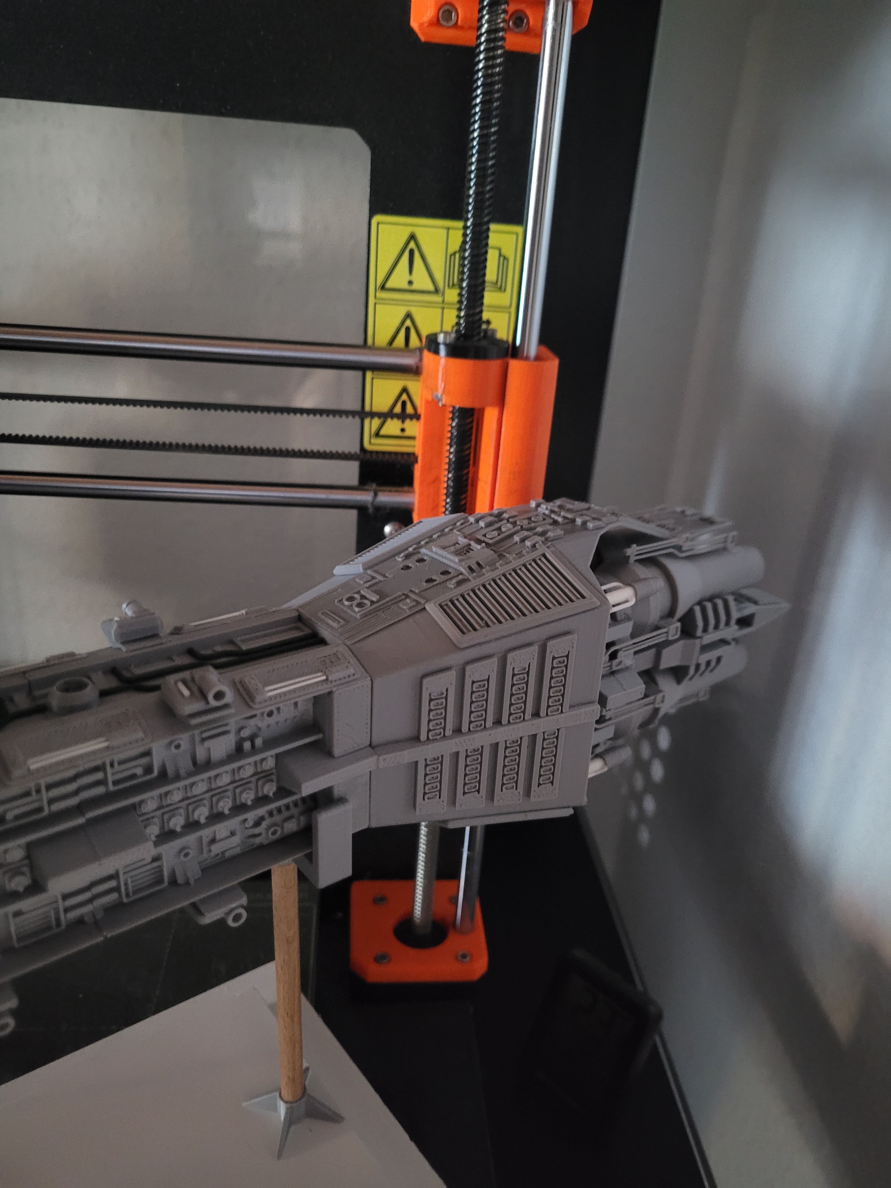 3D printable One Meter Long Omega Class Destroyer・Cults