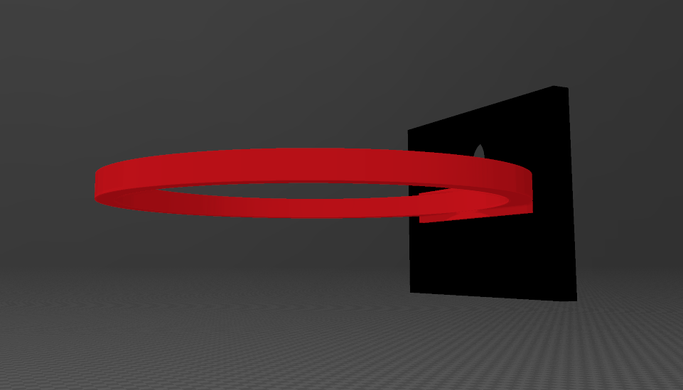 🏀 Basketball Hoop (2 models)・Free OBJ File for ・Cults