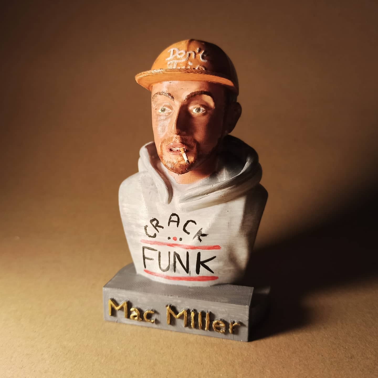 👤 Mac Miller Bust・Free STL File for 3D printing・Cults