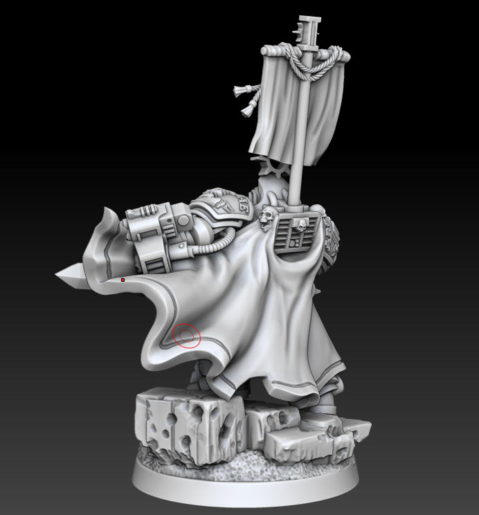 🎲 Silver Wardens' sternest Brother captain (presupported)・ 3D File for ...