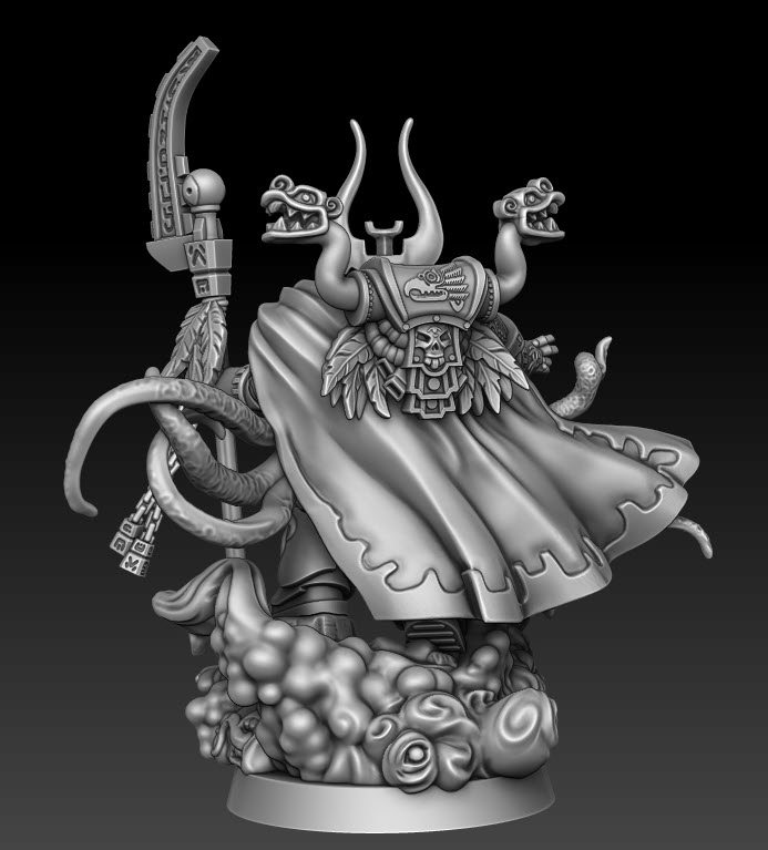 🧙 Domini Infernalus Sorcerer (presupported)・ 3D File for 3D printing・Cults