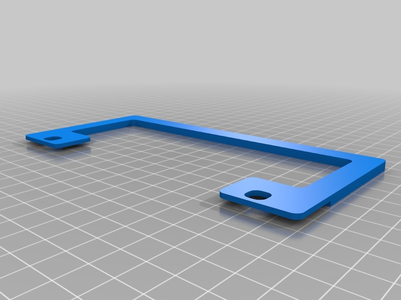 Free STL file License Plate Frame - Back to the Future 🖼️ ・Design to ...