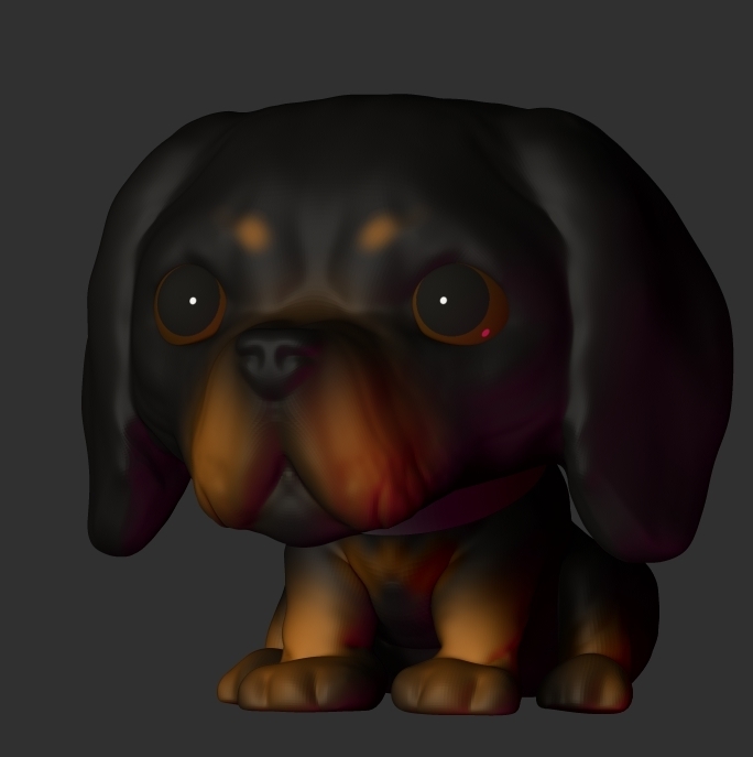 Free STL file Chibi Dog 🐕 ・3D printing model to download・Cults