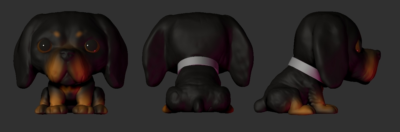 Free STL file Chibi Dog 🐕 ・3D printing model to download・Cults