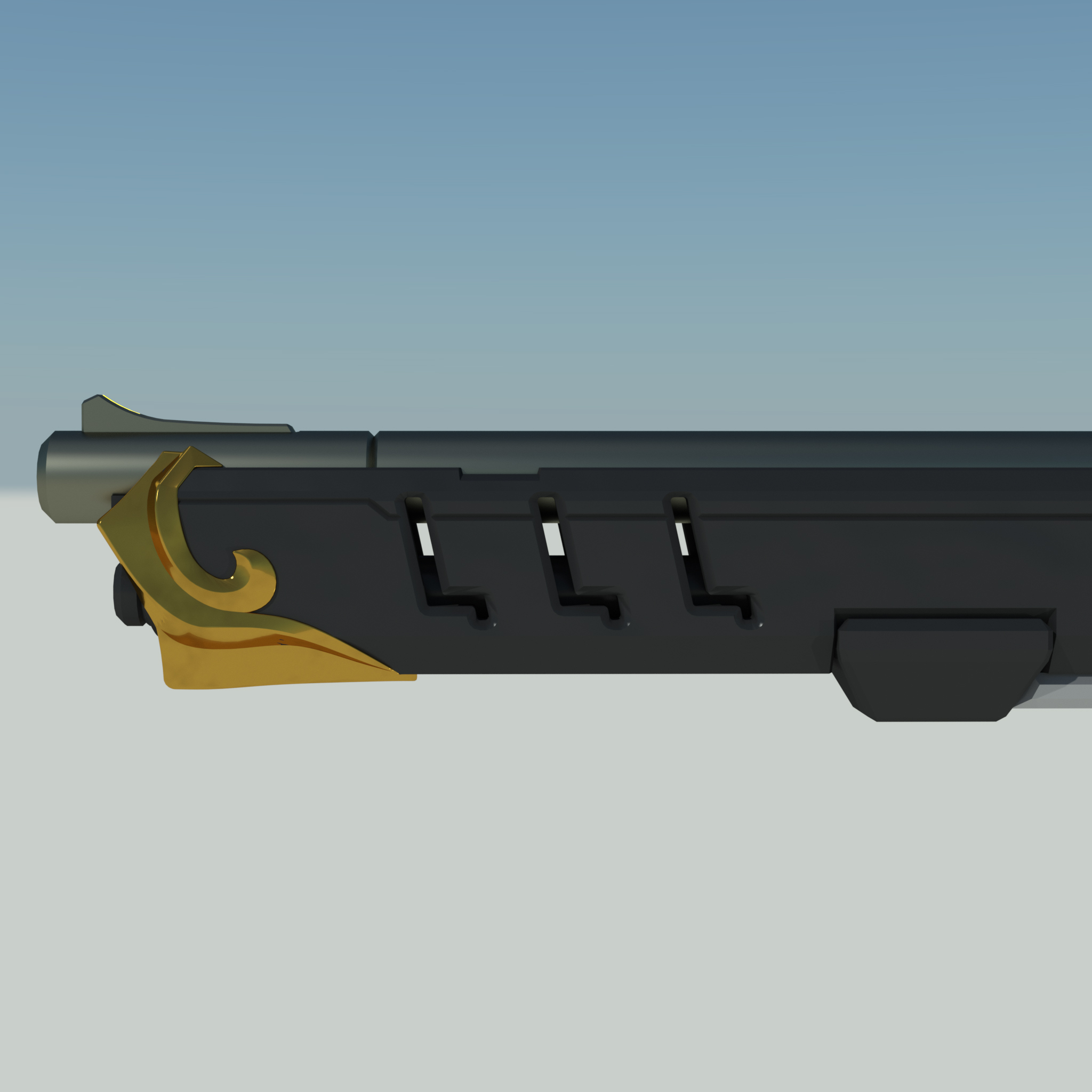 🎲 Overwatch Ashe rifle Viper Classic skin. Video game, prop, cosplay ...