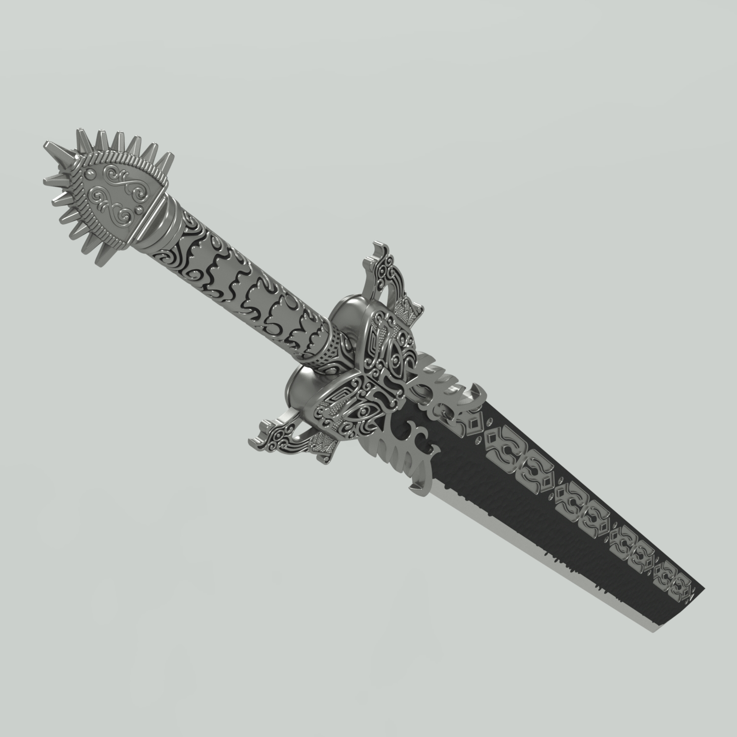 3D file The Untamed Baxia sword, Grandmaster of Demonic Cultivation ...