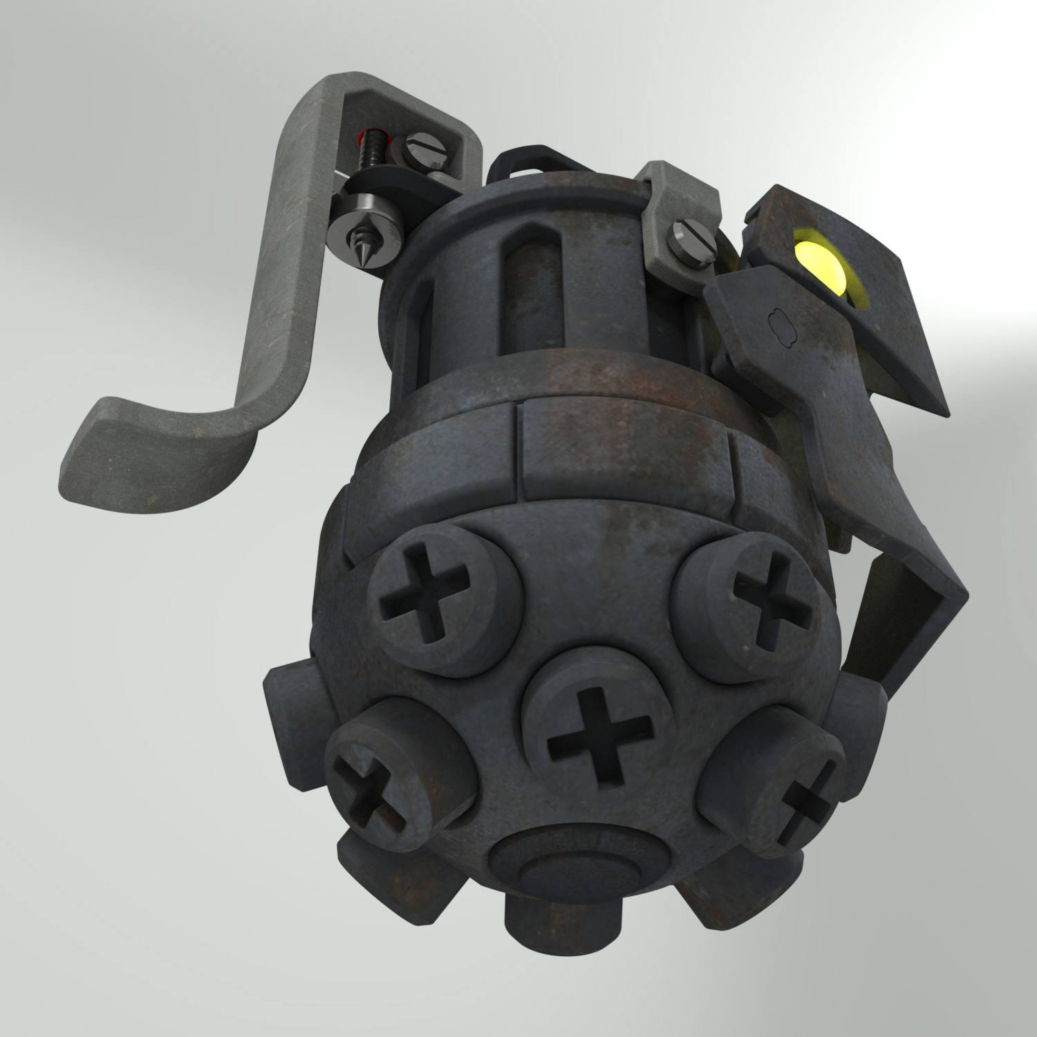 3D file League of Legends Jinx BOOM Grenade Arcane series. Video game ...