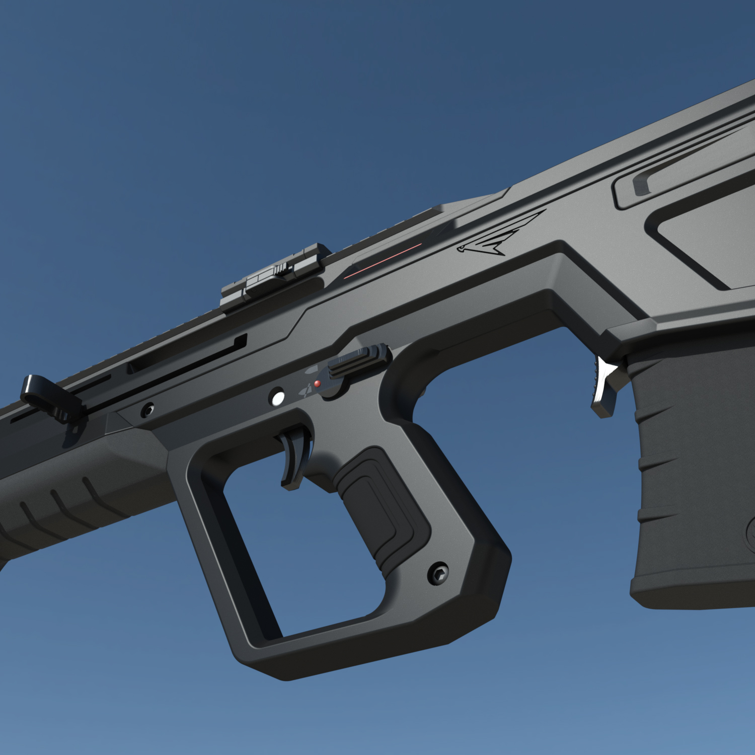 Archivo 3D Valorant 3X-PDR Rifle de asalto Bulldog skin por defecto ...